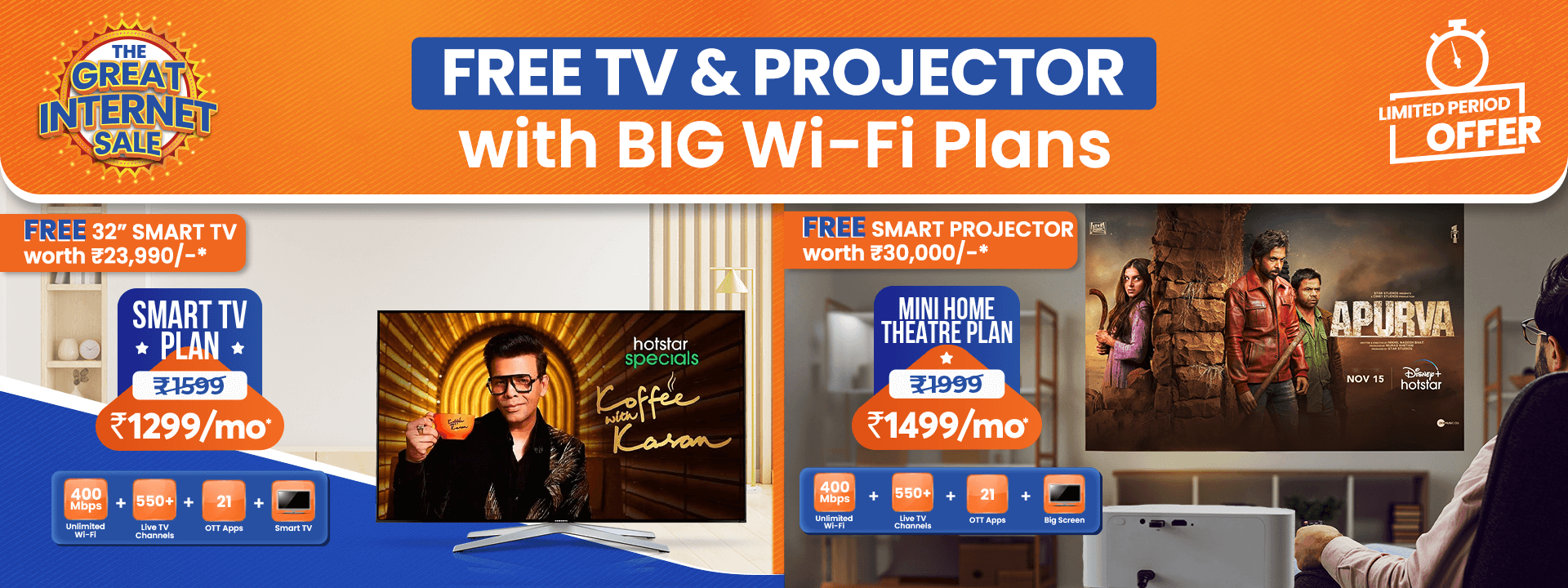 Excitel | Ultra Fast Broadband Internet Plan In Bangalore | Unlimited ...